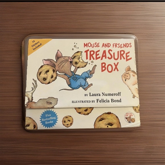 harpers collins | Other | Childrens Box Book Set Of 5 Mouse And Friends ...